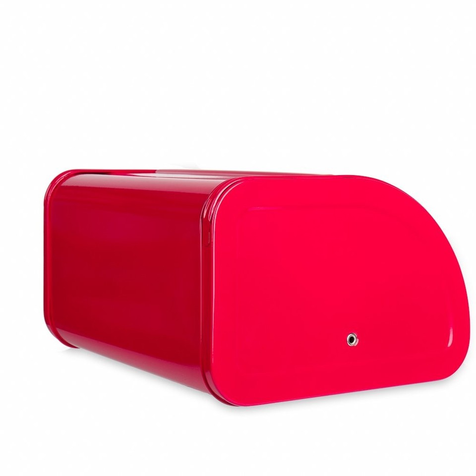 X458 Metal Bread Box/Bin/kitchen Storage Containers with Roll Top Lid ...