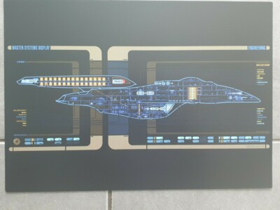 Star Trek Lcars A3 poster nova class | eBay UK