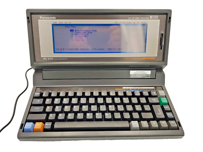 Panasonic KX-WL55 Laptop Word Processor Serial & Parallel Interface Vintage Rare | eBay