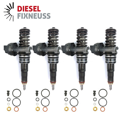 4x Bosch Pumpe Düse Einheit PDE 0414720039 038130073AL VAG 1,9TDi ASZ ...