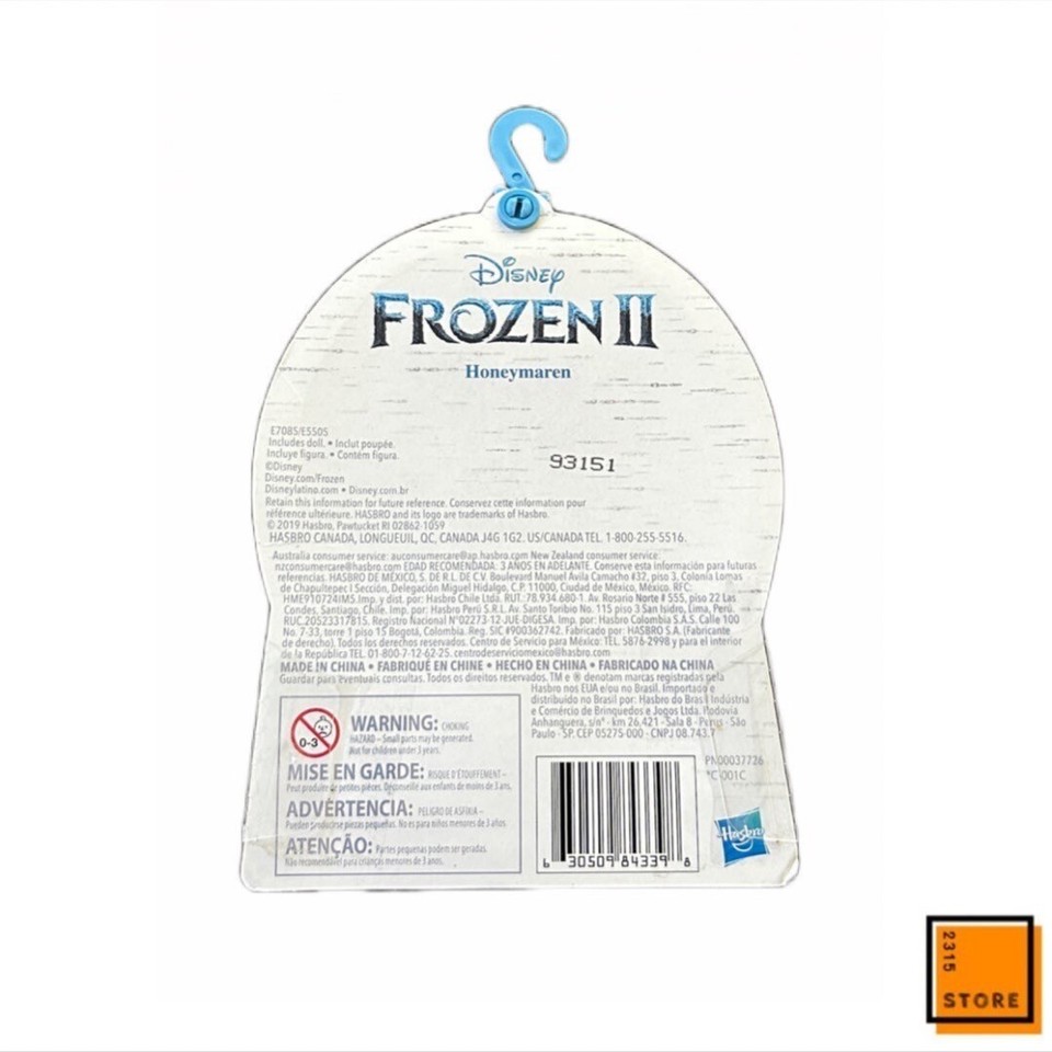 Disney Frozen II Series Honeymaren 4" Inch Mini Figurine Hasbro 3+ NIB ...