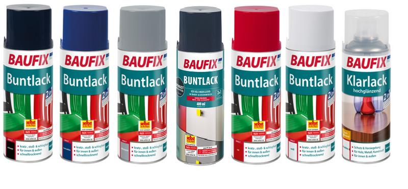 Baufix Buntlack Spray, verschiedene Farben | eBay.de