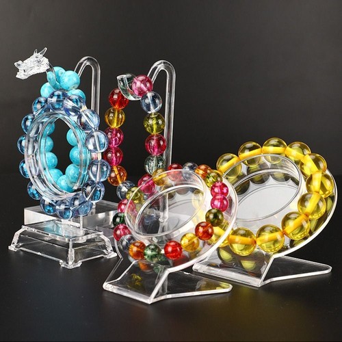 Acrylic Bangle Organizer Stand Clear Display Props Bracelet Display ...
