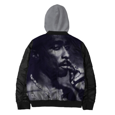 Primitive x Tupac Platinum Bomber Jacket | eBay