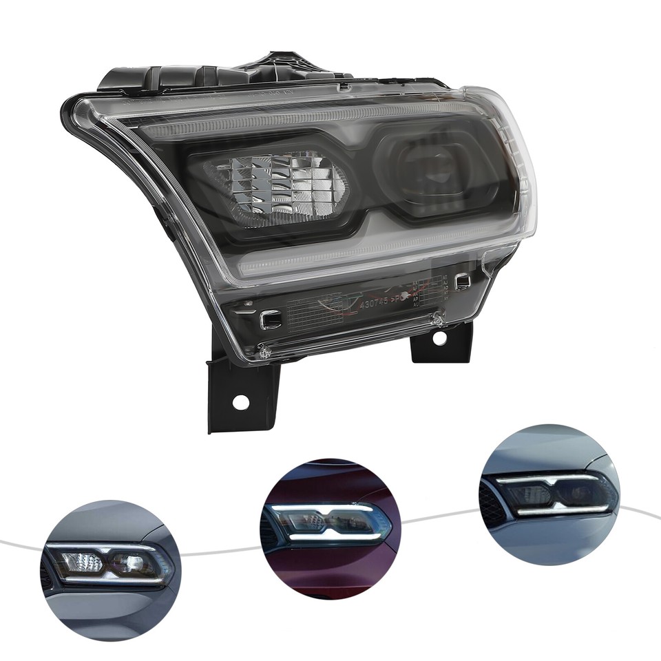68433779AF Full LED Headlight For Dodge Durango 2021-2023 Black LH ...
