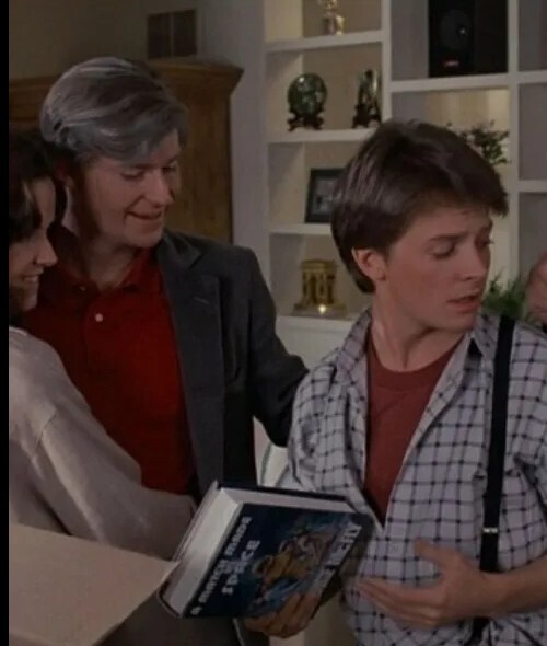 Back to the Future Movie Prop Replicas George McFly Book Tales Comic ...