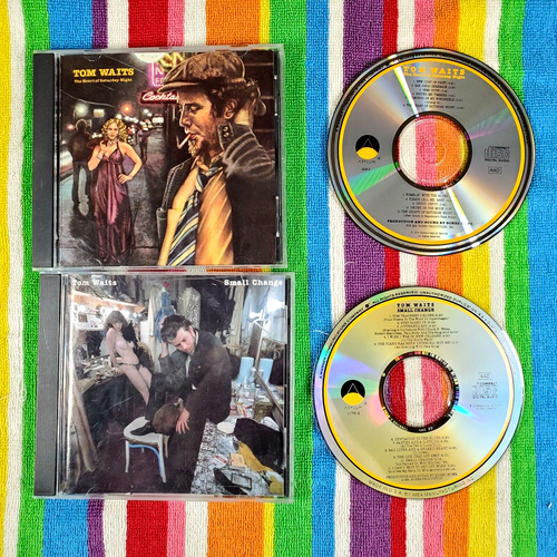 Tom Waits The Heart of Saturday Night Small Change CD LOT Clean Discs ...