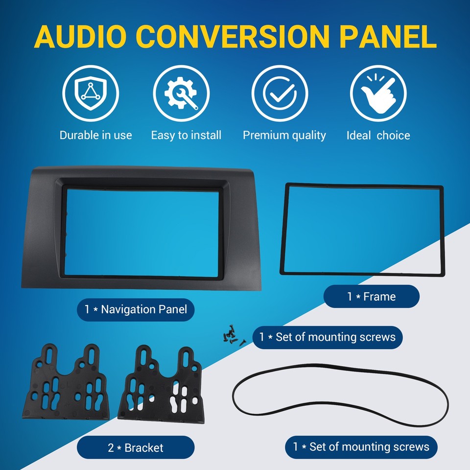 For Swift 2005-2010 2 Din Audio Panel DVD Navigation Panel Frame ...
