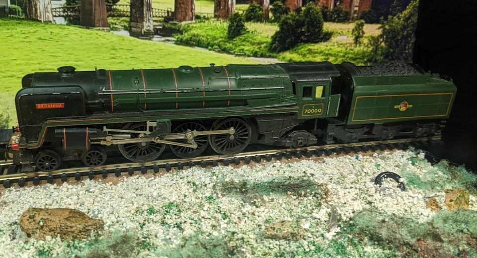 Vintage Tri-ang OO Gauge Model Locomotive as shown. In Original Box ...