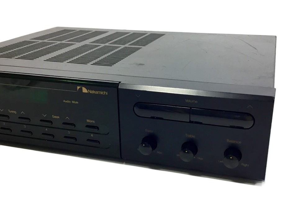 Nakamichi R-1 AM/FM Stereo Receiver Mini System Compact W/ Speakers ...