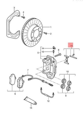 Genuine PORSCHE 718 911 Boxster Carrera Repair Set Fasteners ...