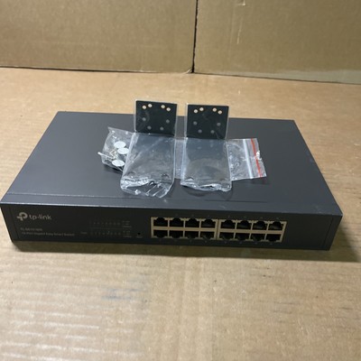 TP Link TL-SG1016DE 16 Port Gigabit Easy Smart Switch With Rack Mount ...