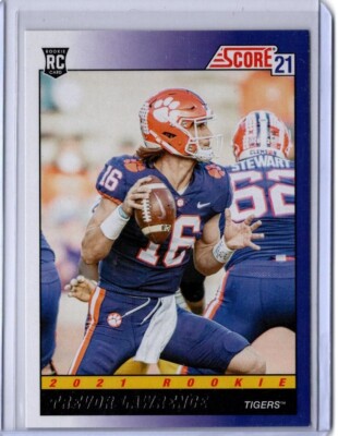 2021 Score 91 Throwbacks Trevor Lawrence Rookie #TB1 | eBay