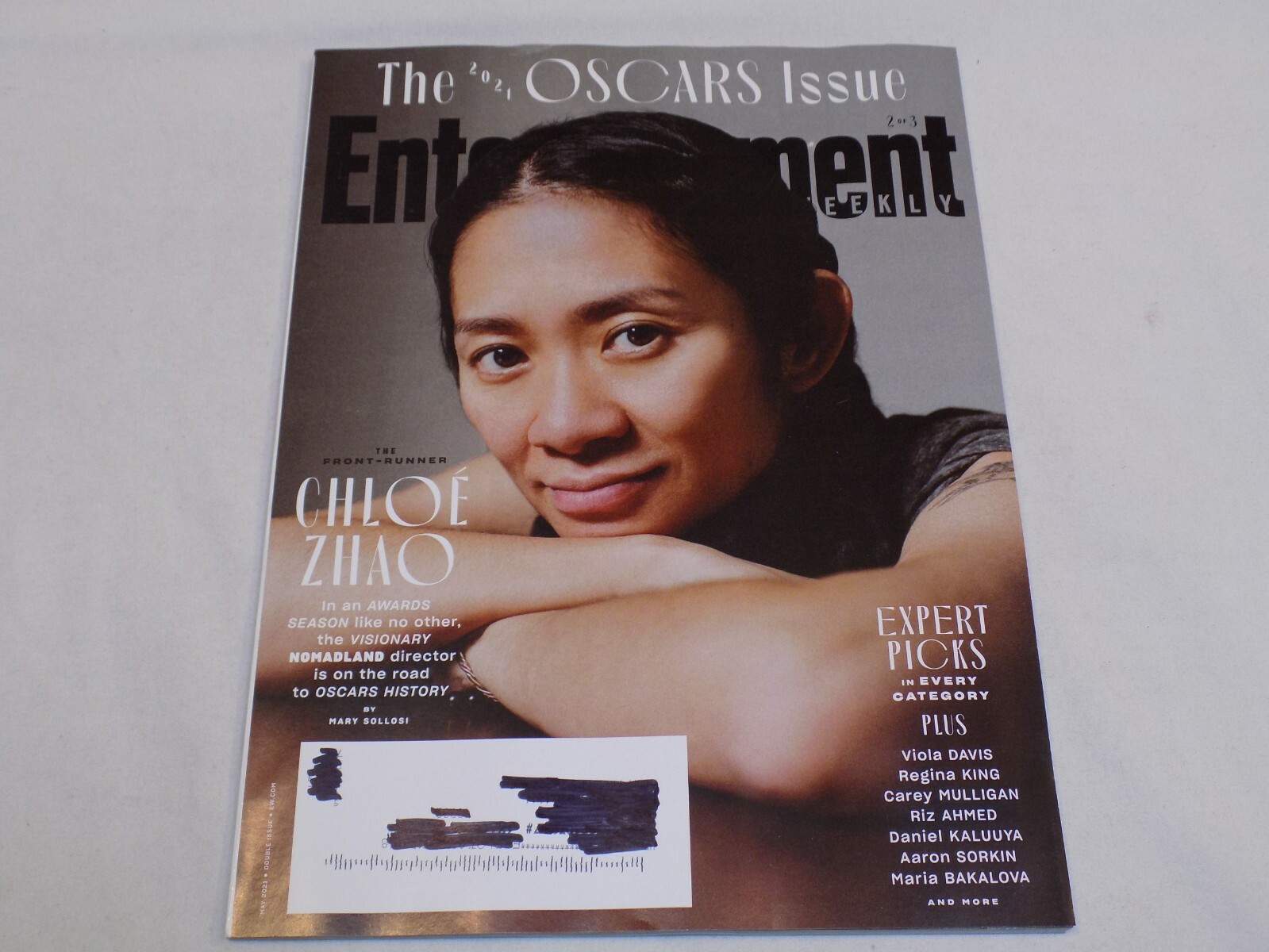 Entertainment Weekly Magazine May 2021 Oscars Issue Chloe Zhao Carey ...
