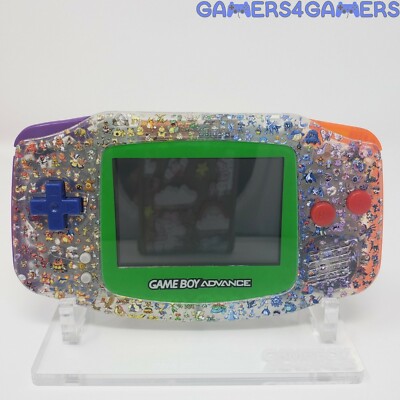 Pokemon Collage GBA Complete backlit Handheld housing shell Game boy ...