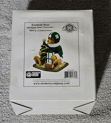 Football Bear Michigan State University Spartans MSU 2002 1st in ...