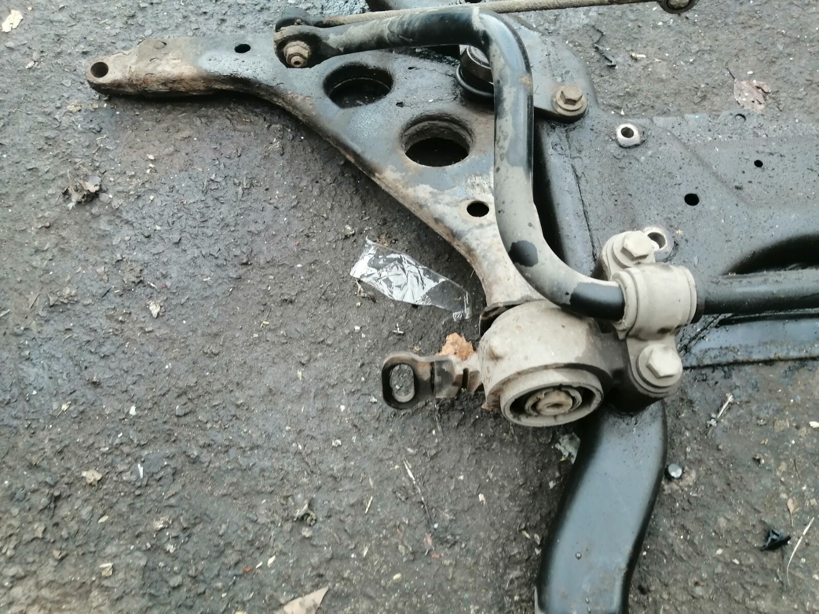 BMW MINI ONE COOPER R50 R52 R53 COMPLETE FRONT SUBFRAME ENGINE CRADLE ...