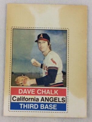 1976 Hostess Twinkies Baseball Card #059-Dave Chalk, California Angels ...