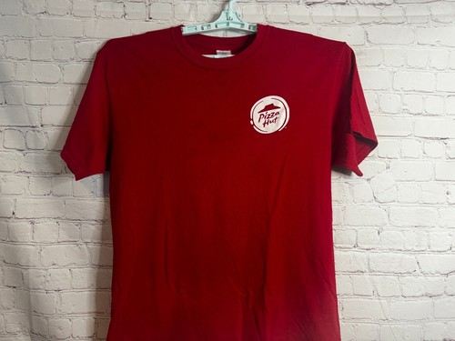 Pizza Hut Employee Short Sleeve T Shirt Uniform Size Large | eBay