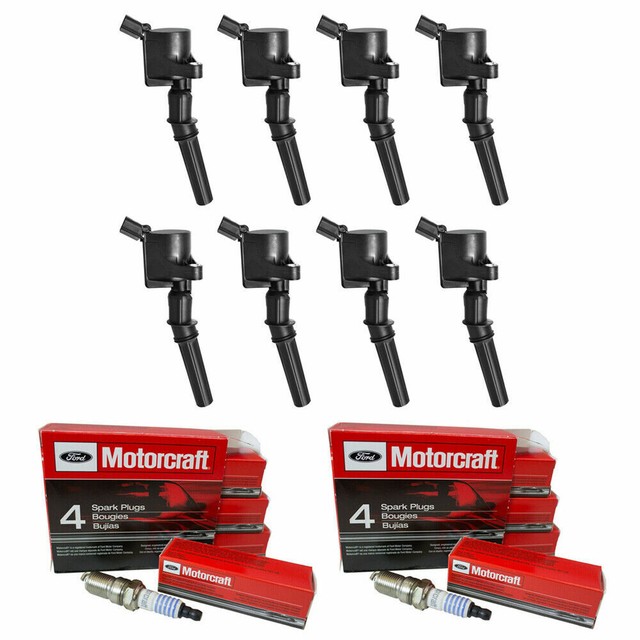 8 AC Delco Ignition Coil Dg508 8 MOTORCRAFT Spark Plug Sp413 for Ford ...