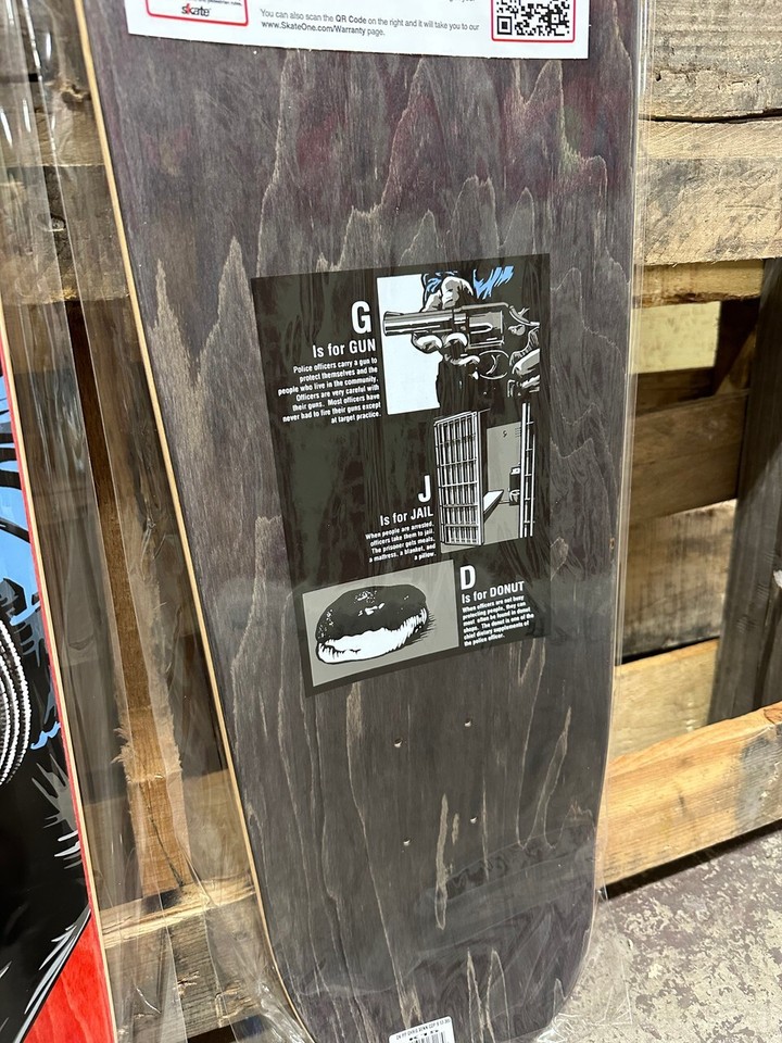 Powell Peralta Chris Senn Cop Old School Reissue Skateboard Deck | eBay