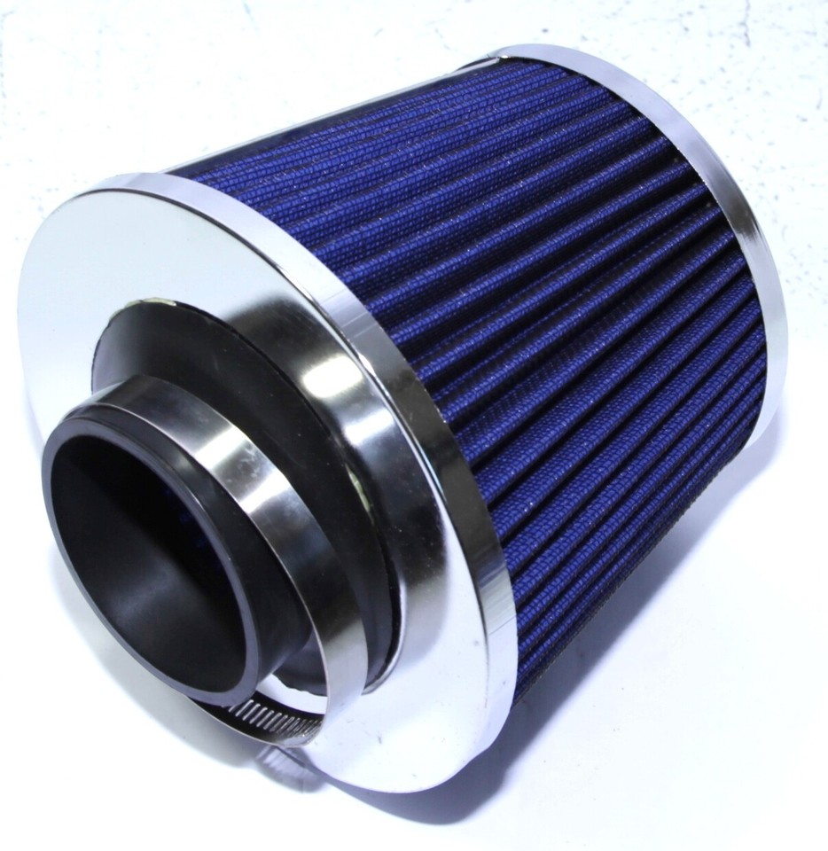 2.5" Blue Cold Air Intake Filter Turbo Application Universal for cars ...