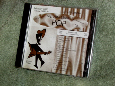 TOP HITS MONTHLY POP February 2000 Vol. 002-P Karaoke CD&G (case2-64 ...
