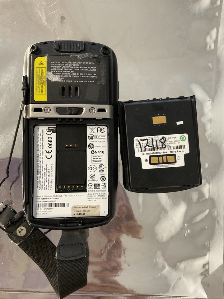 Motorola MC5590 MC55 MC5574 QWERTY 2D WiFi Bluetooth GPS Barcode ...