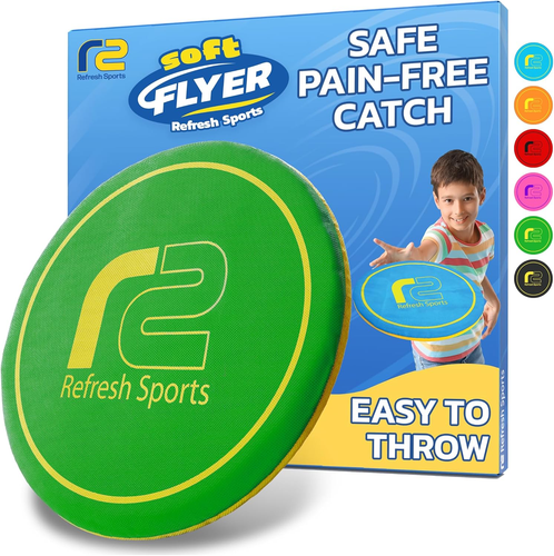 Soft Flying Disc – Fun Outdoor Toy for Kids, Teens & Adults – Easy to ...