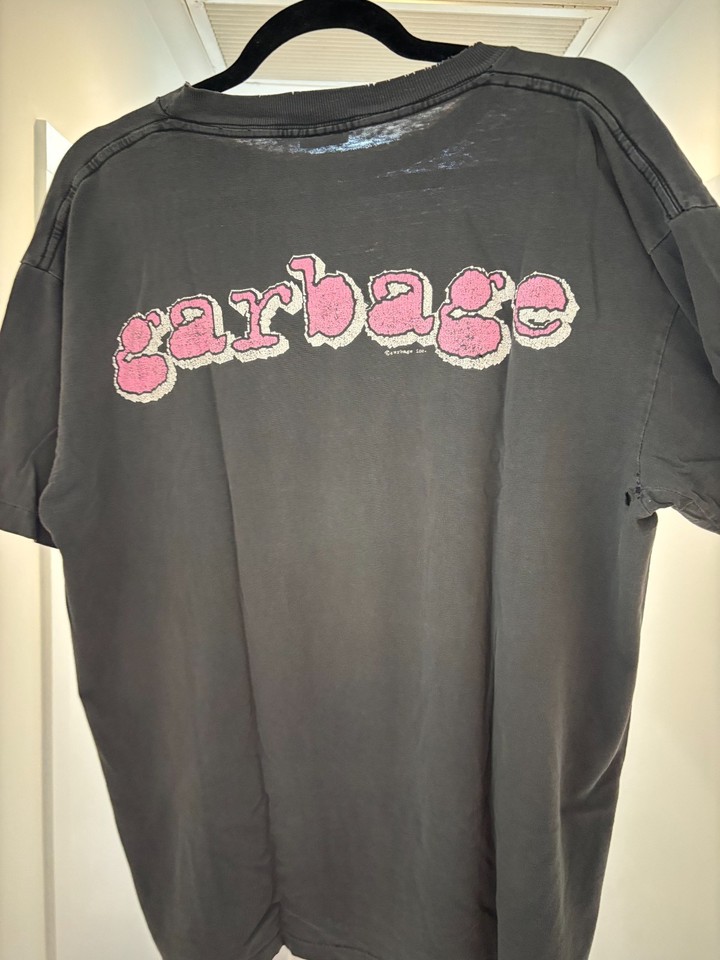 True Vintage 90s GARBAGE band Shirley Manson T-shirt XL super soft | eBay