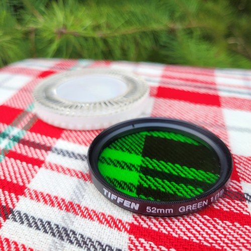 Tiffen 52mm Lens Filter 11 Green 1 With Case For Black And White ...