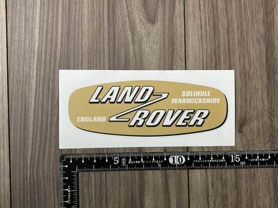 Free shipping Land Rover sticker 140mm x 55mm | eBay
