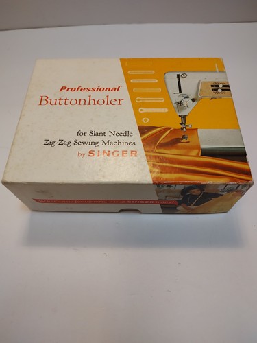 Singer Professional Buttonholer For Slant Needle Zig-Zag Sewing ...