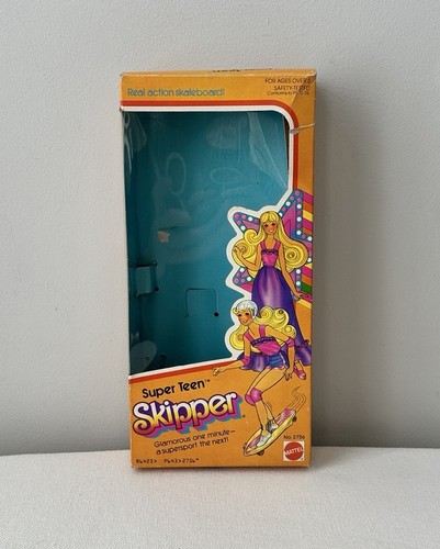 Vintage Mattel Barbie Super Teen Skipper #2756~ BOX ONLY ~ | eBay