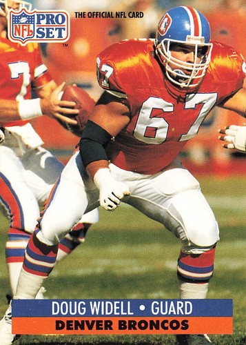 1991 Pro Set #143 Doug Widell Denver Broncos | eBay