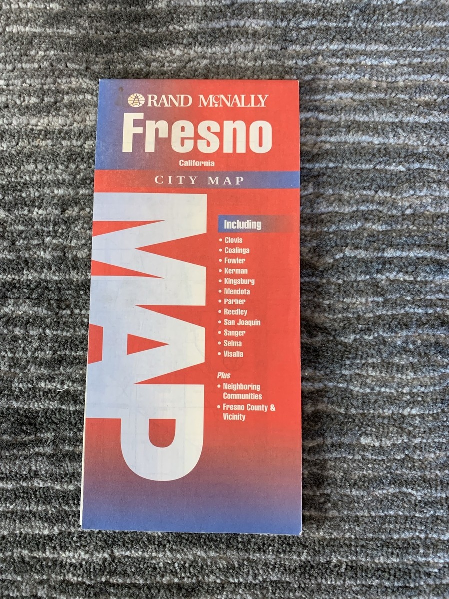 Street Map Of Fresno County