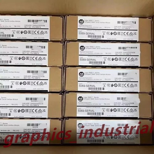NEW Allen-Bradley 5069-SERIAL / A Compact Logix 5000 Interface Module ...