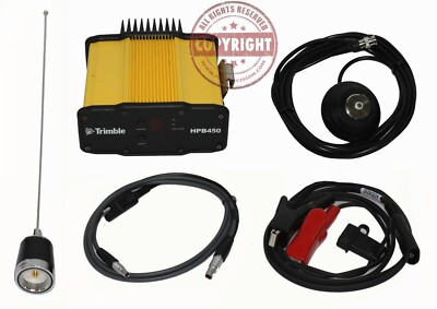 TRIMBLE HPB450 35W PDL EXTERNAL BASE RADIO FOR RTK GPS, SURVEYING, 410 ...