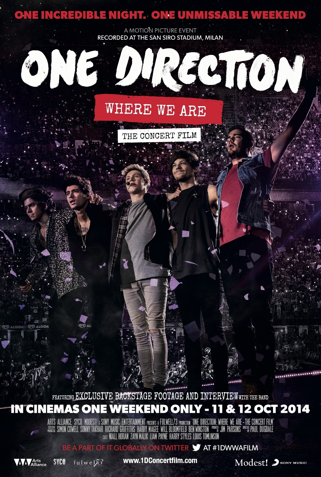 One Direction Concert Posters 2022