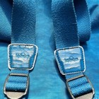 Vintage Kipling Backpack Duffle Bag Drawstring Nylon Medium, Teal | eBay