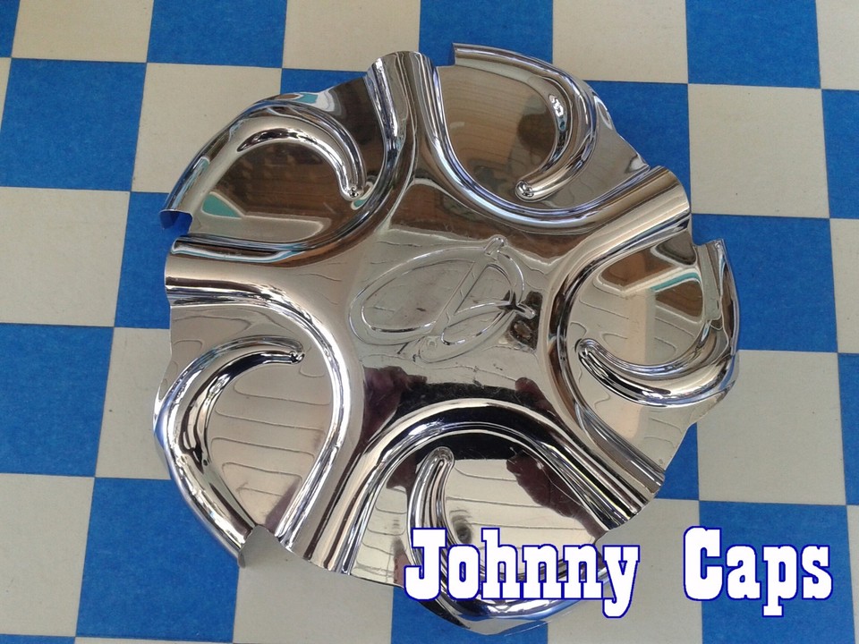DETATA Wheels Chrome Center Caps 107D REV.H Custom Wheel [13] Center ...