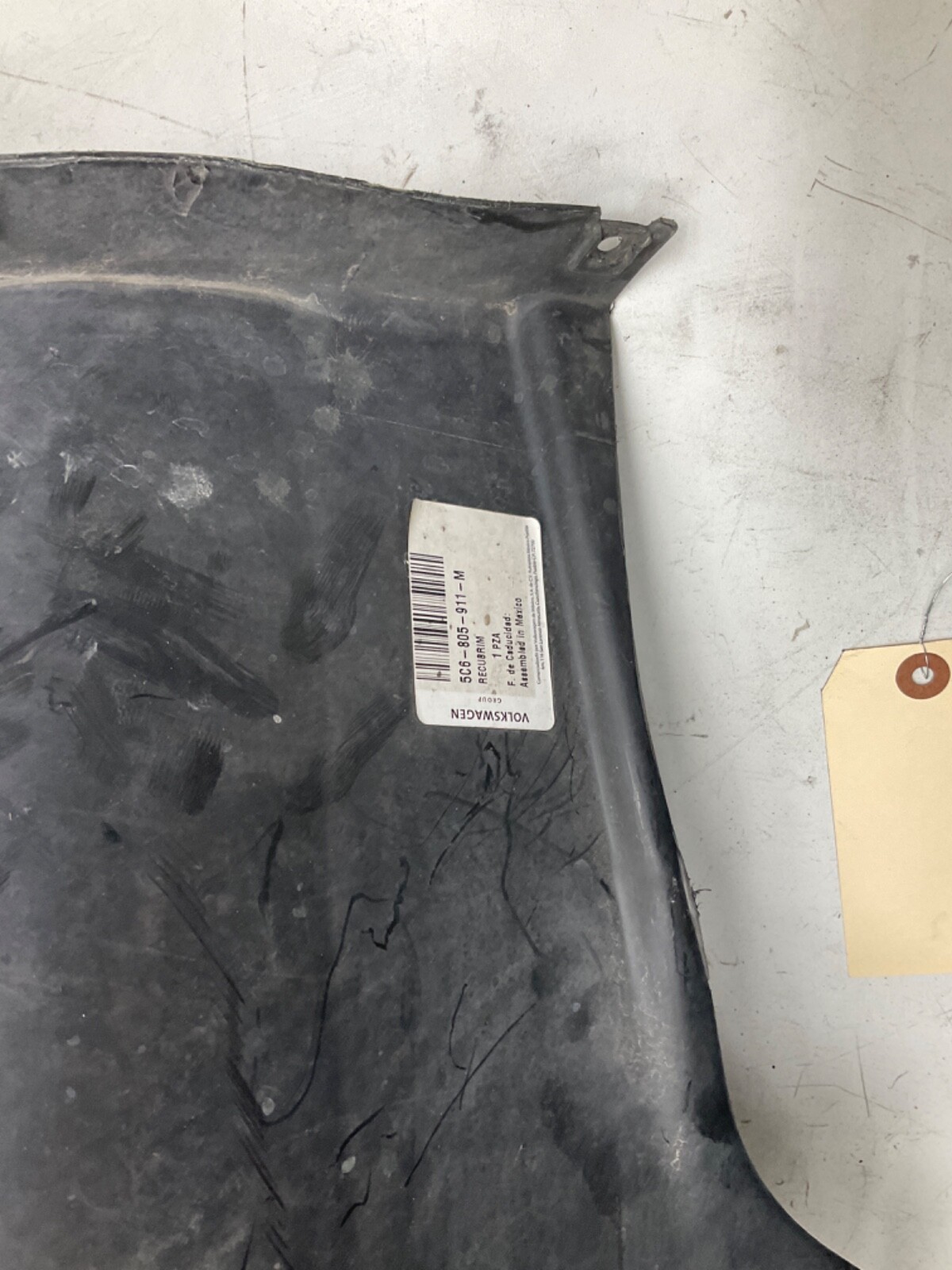 15 2015-2018 Volkwagen Jetta Inner Fender Liner Used Oem (5c6-805-911-m ...