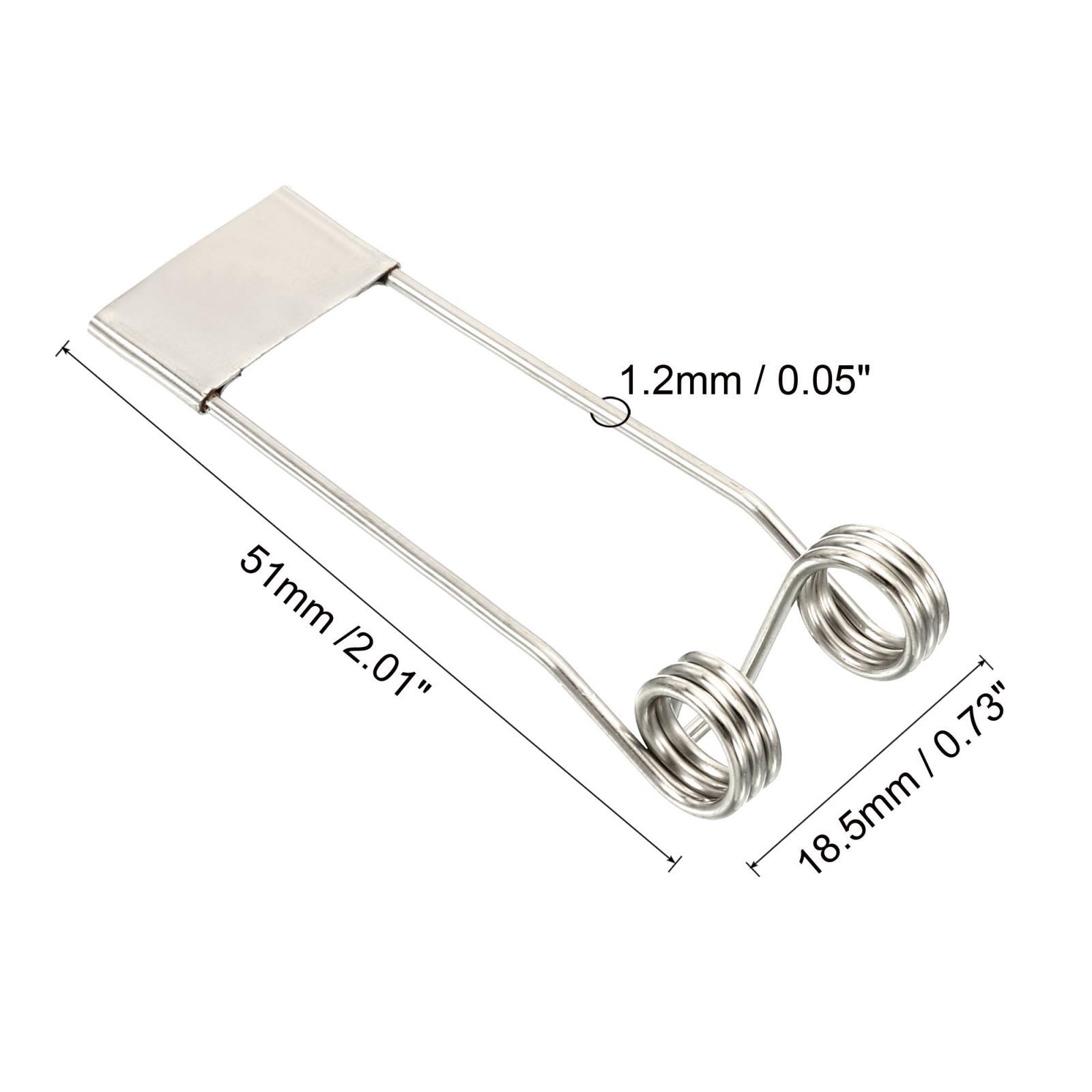 20pcs 51x18.5mm Downlight Spring Clip Ceiling Lamp Recessed Lighting ...