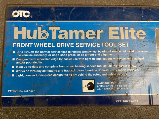 OTC Hub Tamer Elite Master Front Wheel Drive Service Tool Set 6537 22d ...