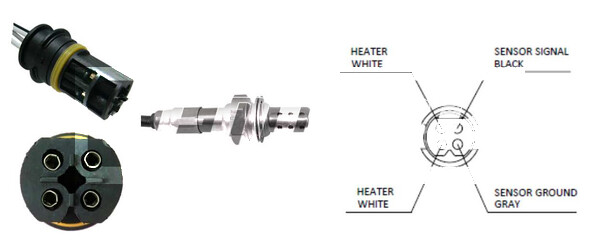 Lemark LLB114 Oxygen Lambda Sensor Replaces 5099817AA,0005409417 ...