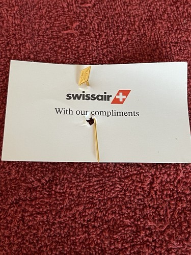 Vintage Swiss Air Airlines Advertising Hat Lapel Stick Pin | eBay