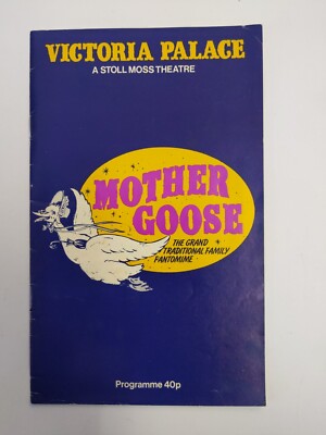 Mother Goose pantomime brochure (John Inman, Arthur Lowe, Victoria ...