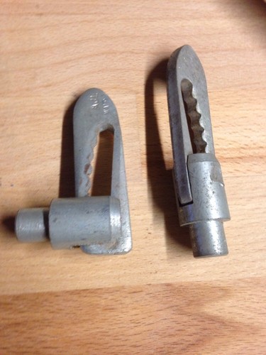 AJL 2pk 12mm Hole x 75mm Anti Luce, Drop Catch, Tail Gate Fastener ...