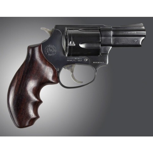 HOGUE Grip Taurus Small Frame Revolver Rosewood with finger groves ...
