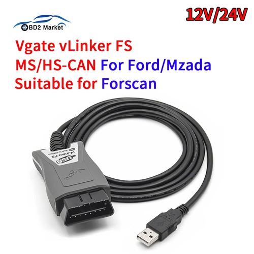 12/24V Functions MS CAN HS CAN Switch OBD2 Car Diagnostic Scanner ...